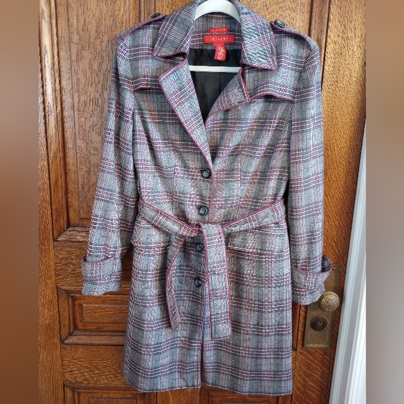 A Line | Jackets & Coats | A Line Plaid Coat Size Small Excellent ...